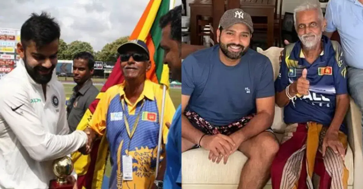 Sri Lankan cricket fan Uncle Percy, who used to kiss cricketers, passes ... Sri Lankan cricket fan Uncle Percy, who used to kiss cricketers, passes ...