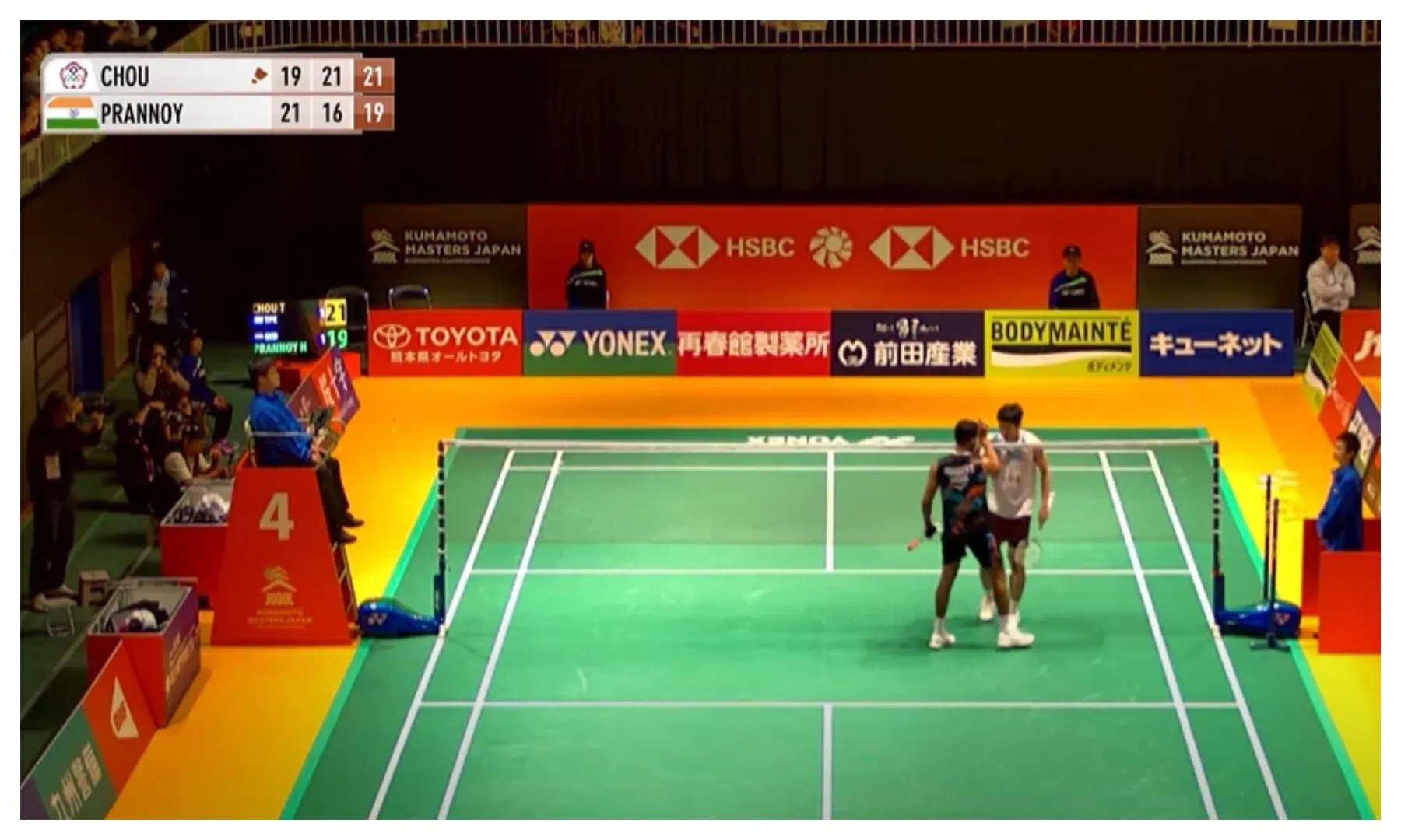 BWF Japan Masters 2023: HS Prannoy exits in pre-quarterfinals