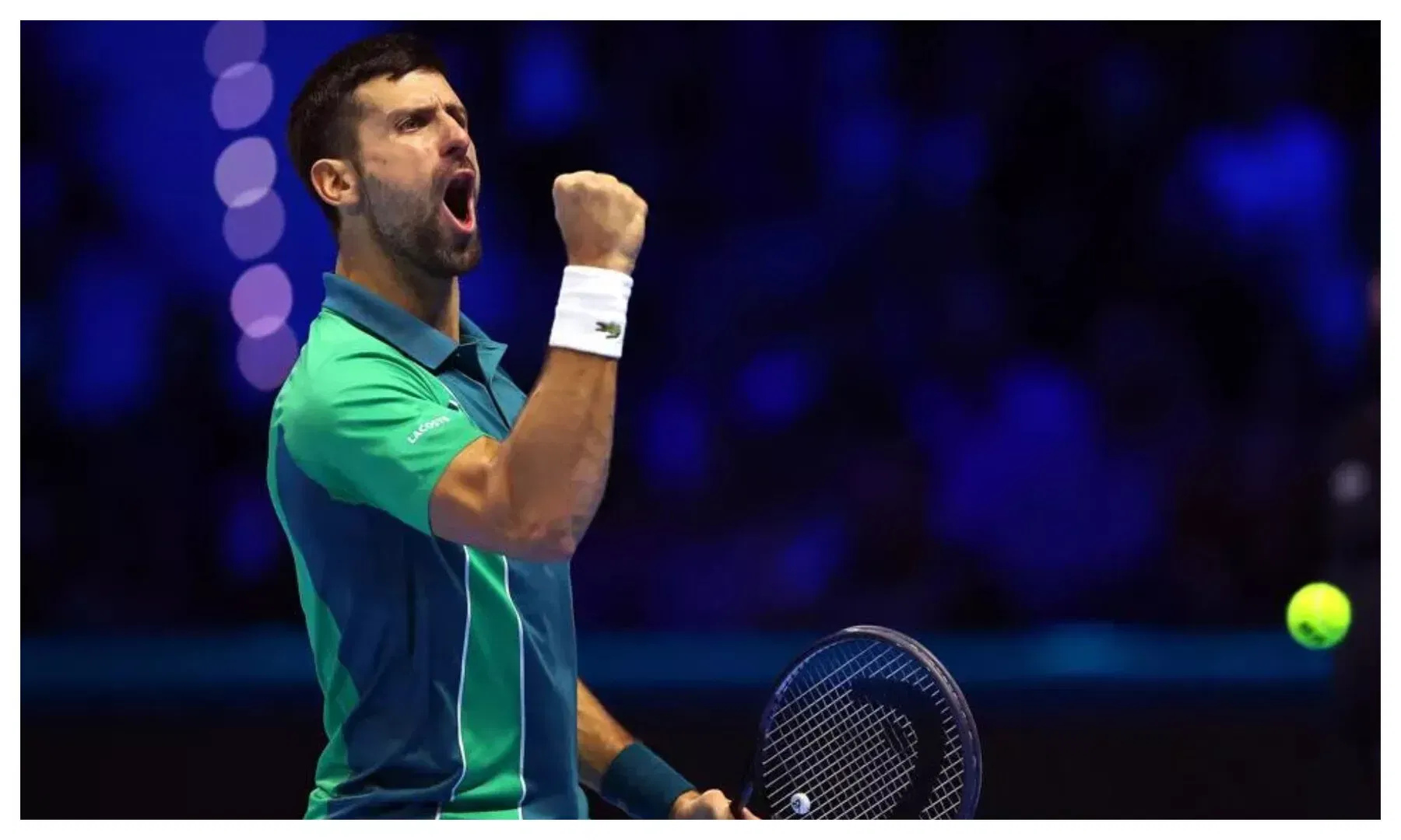 Novak Djokovic becomes second male player to register over 55 wins in a calendar year in Open Era