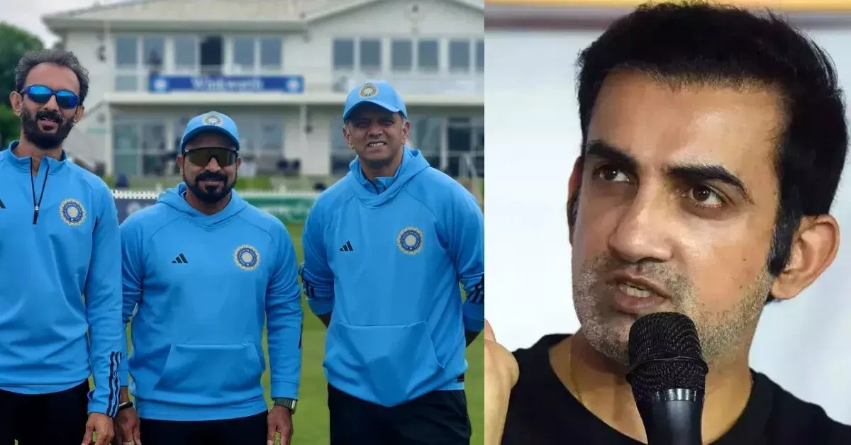“Good that he has accepted,” Gautam Gambhir reacts to Rahul Dravid’s contract extension as India ...