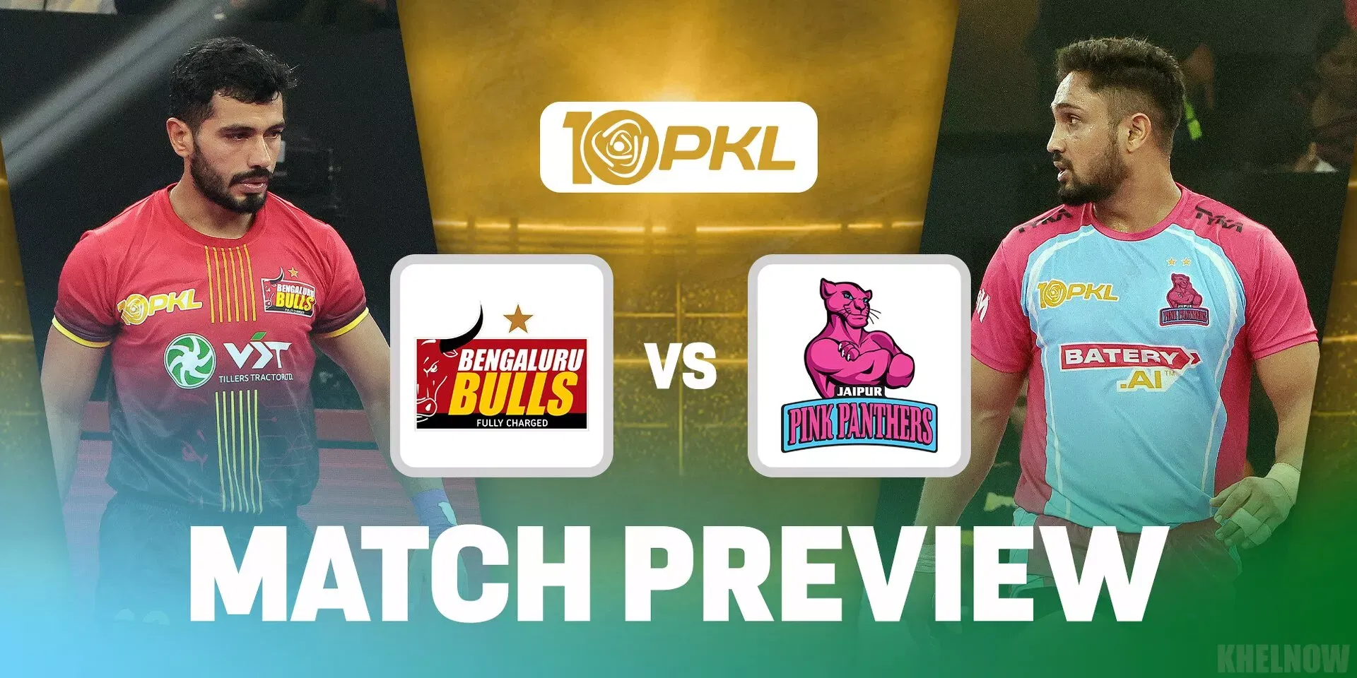 PKL 10: बेंगलुरू बुल्स vs जयपुर पिंक पैंथर्स मैच प्रीव्यू, स्टार्टिंग सेवन, मुफ्त में मैच कहां ...