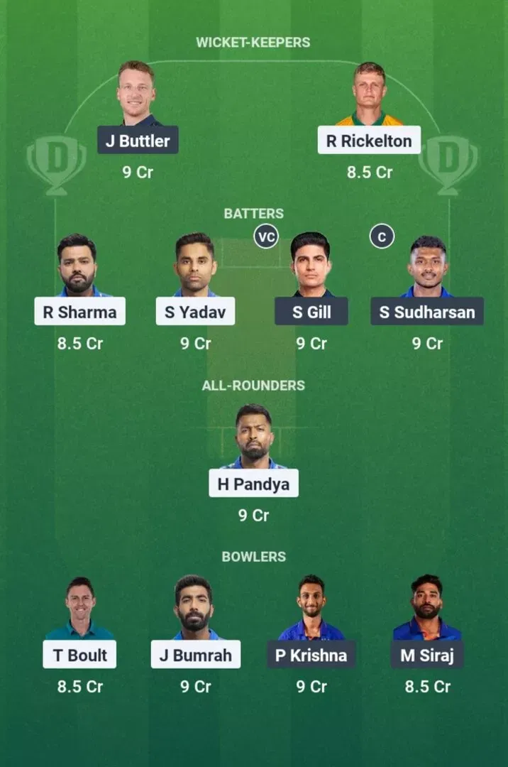 MI vs GT Dream11 Prediction Today Match 56 IPL 2025